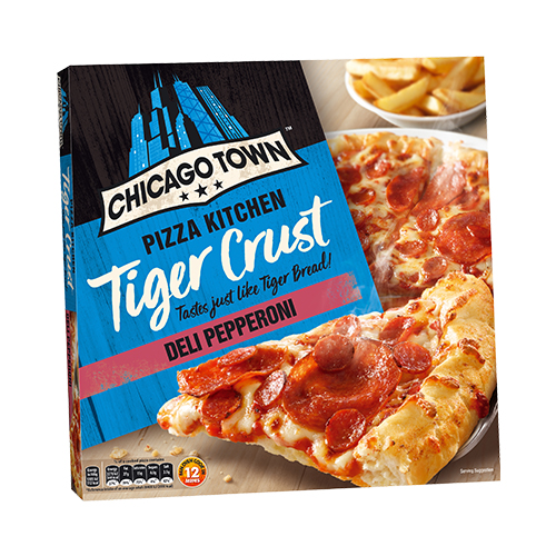Offer SuperValu Chicago Town Tiger Crust Pizza SuperValu